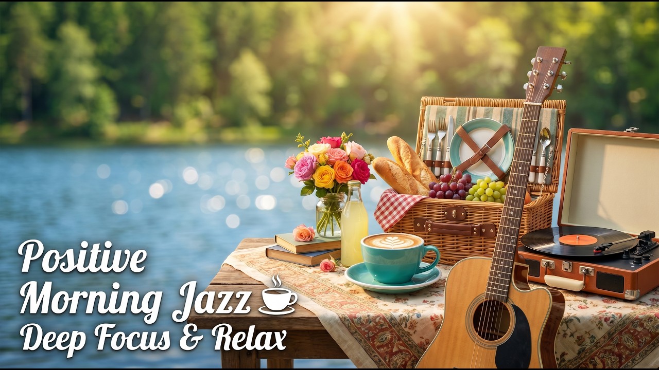 Positive Morning Jazz ☕ Delicate Summer Coffee for Deep Focus ...