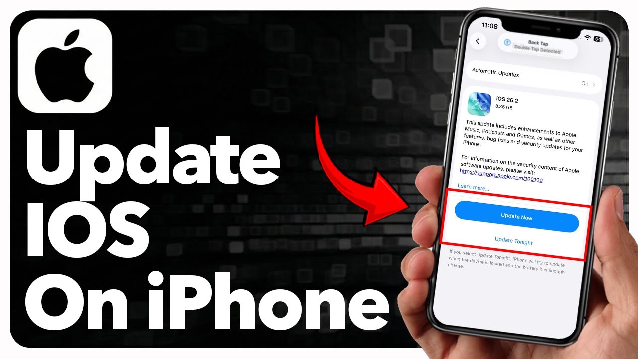 How To Update IOS On iPhone SE 2, XS, 11, 12, 13, 14, 15 (Easiest Way ...