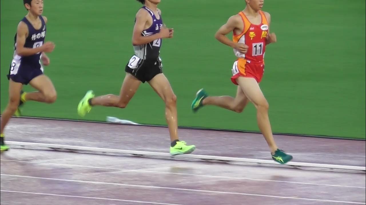 全中 2022 3000m 予選2組 - YouTube
