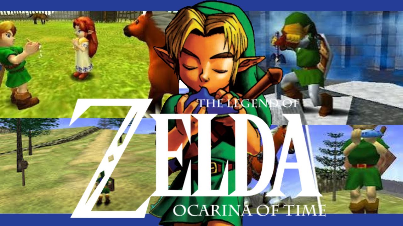 The Legend Of Zelda Ocarina Of Time (N64) The Great Deku Tree - YouTube