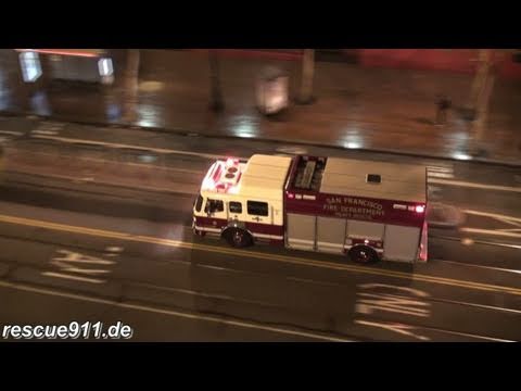 San Francisco emergency services (collection) - YouTube