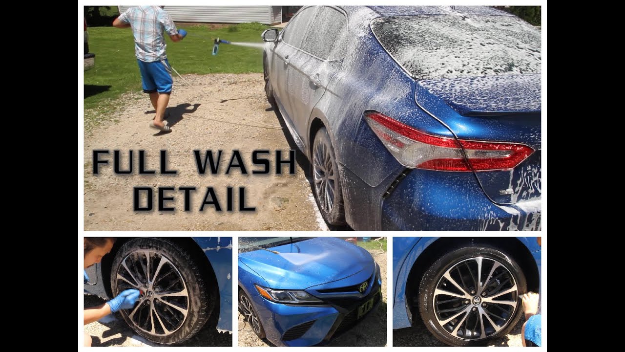 Deep Clean and Full Wash Toyota Camry SE - YouTube