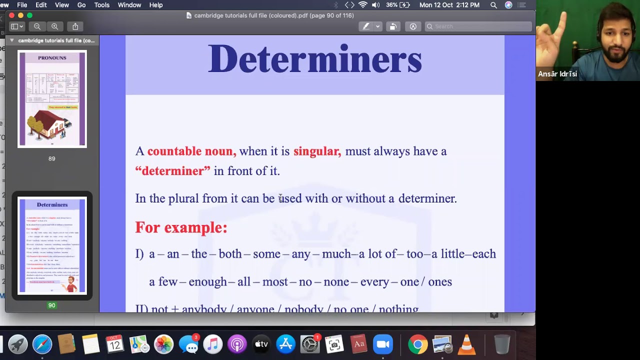 1 Determiners - YouTube