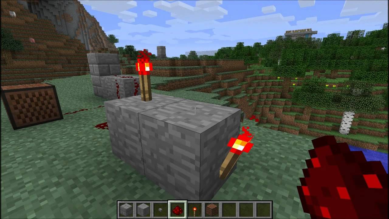 Minecraft Jak Postavit Zvonek Youtube