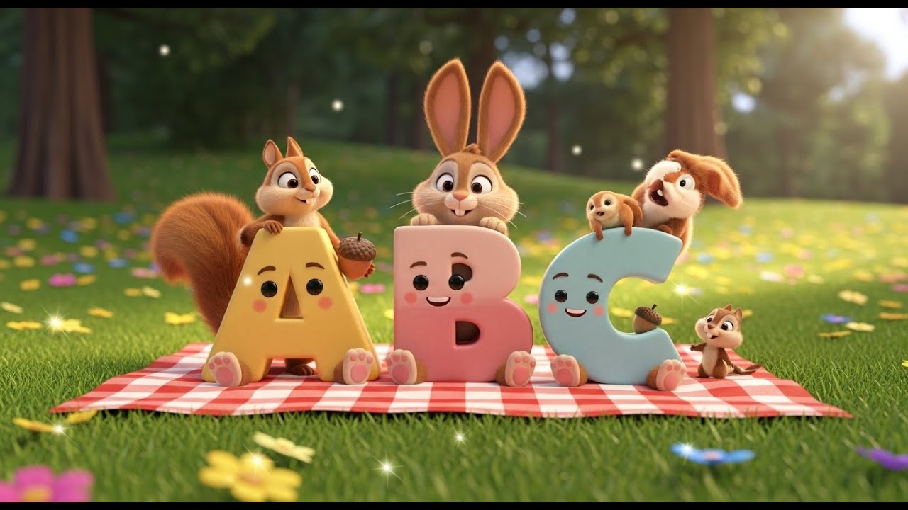 ABC Picnic in the Park | Fun Nursery Rhyme Song for Kids - YouTube
