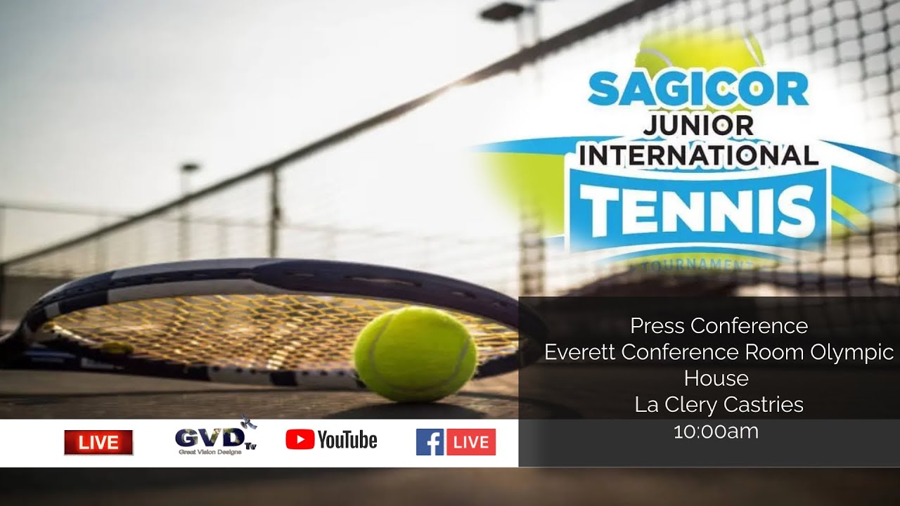 Sagicor Junior International Tennis Press Conference - YouTube