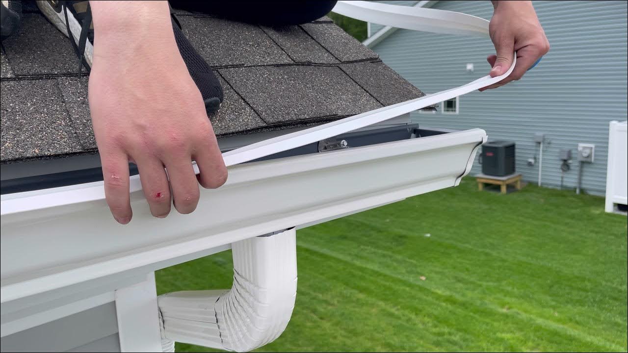 How to install Gutter Edge “2023” on existing gutters - New easy ...