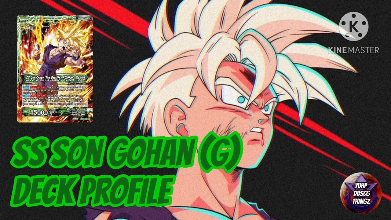 Ss son gohan deck profile | bo1 | local | list | DBSCG | wild ...