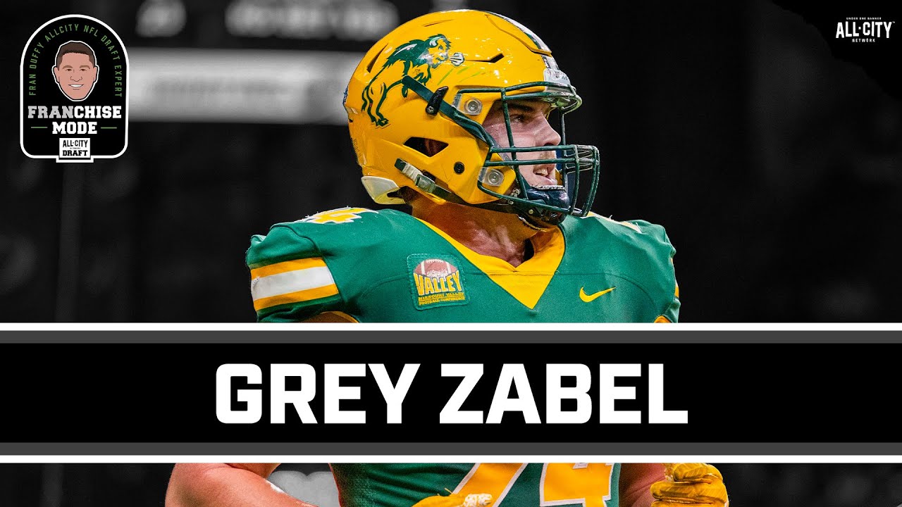 NFL Draft prospect player profile: IOL Grey Zabel - YouTube