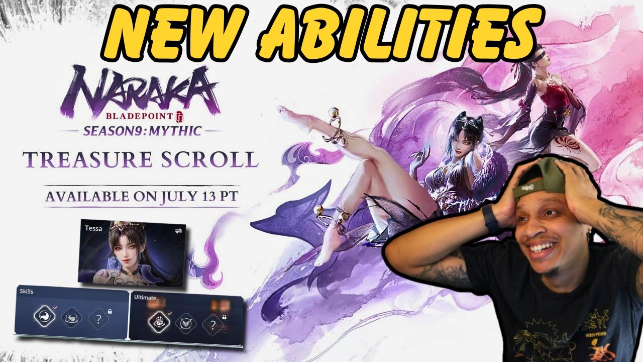 NARAKA: Bladepoint | Tessa NEW Abilities Showcase! - YouTube