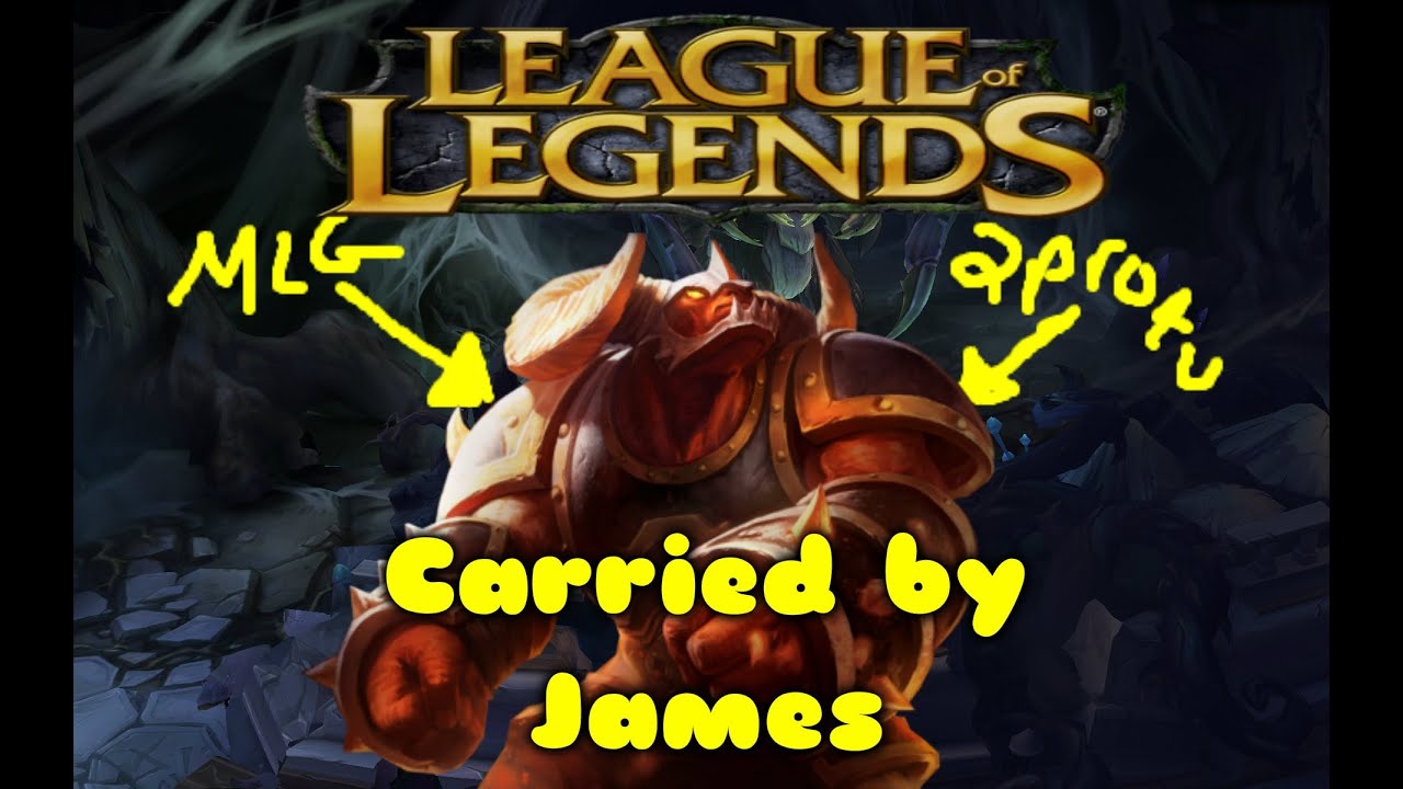 League of Legends- Carried By James w/ Zach & James (Match #6) - YouTube