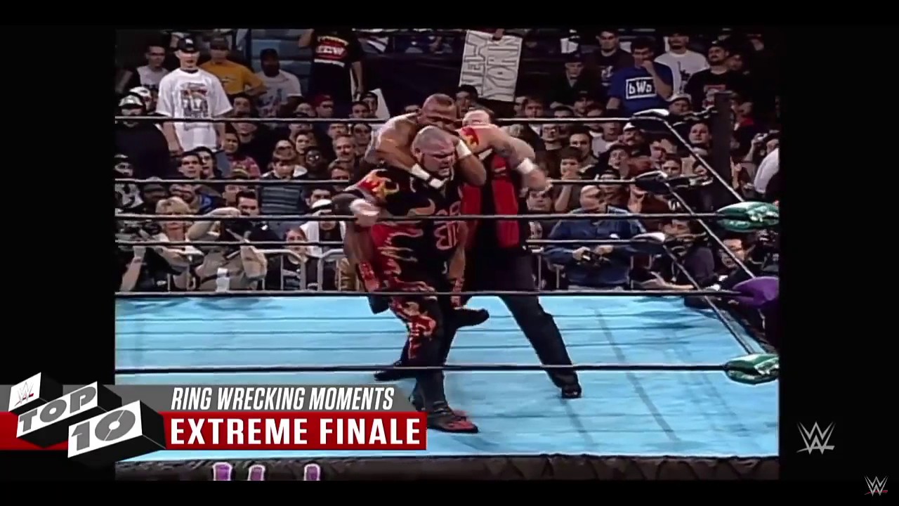 Ring Wrecking Moments- WWE Top 10 - YouTube