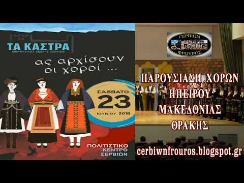 ''ΣΕΡΒΙΩΝ ΦΡΟΥΡΟΣ'': ΑΣ ΑΡΧΙΣΟΥΝ ΟΙ ΧΟΡΟΙ ΕΚΔΗΛΩΣΗ ΤΟΥ ΜΟΣ ΤΑ ΚΑΣΤΡΑ ...