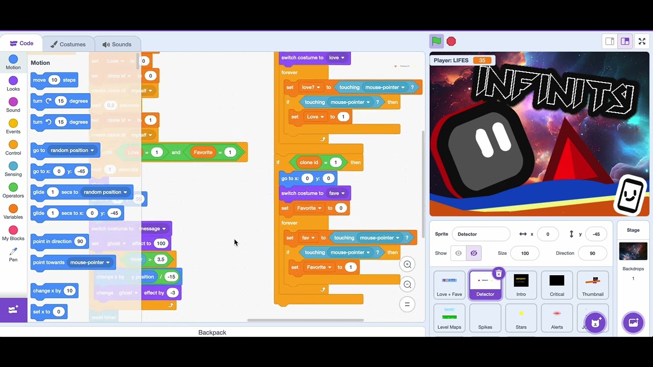 How to create your own Scratch Game - 1 - YouTube
