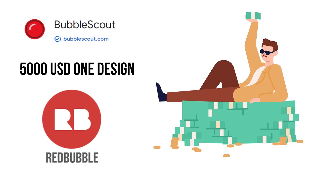 Redbubble bubblescout - YouTube