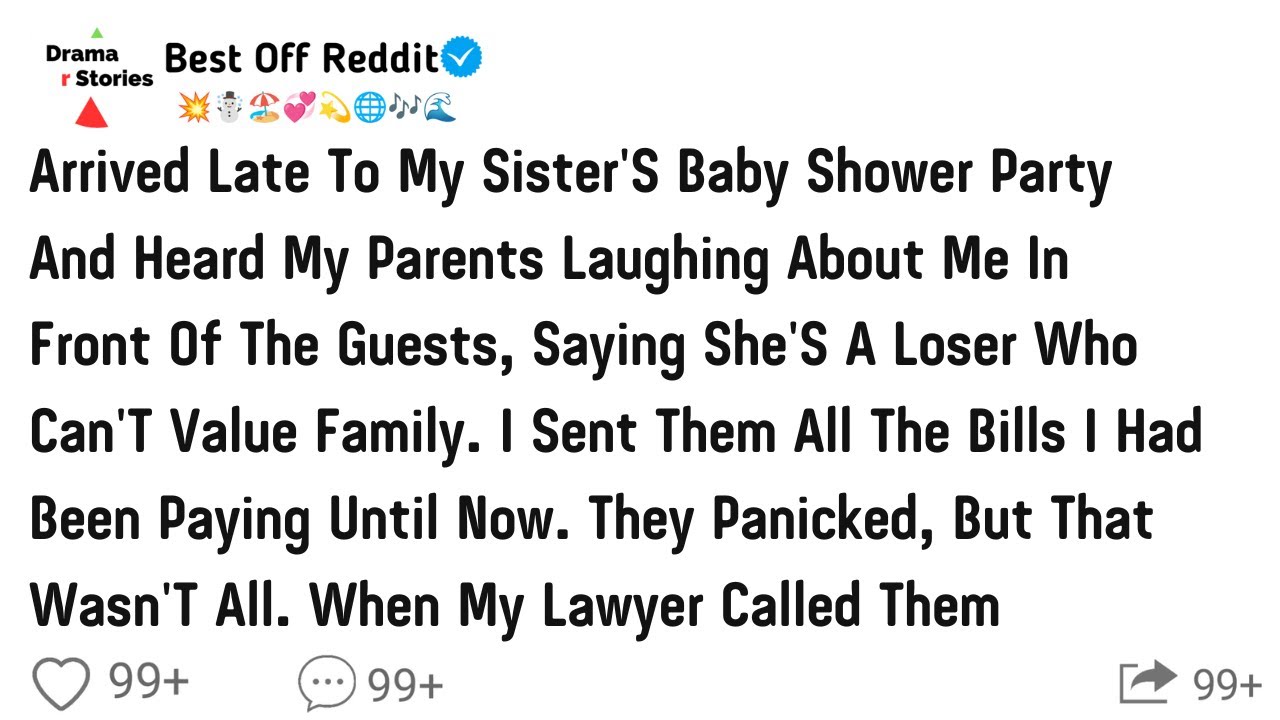 Parents Mocked Me at Sister's Baby Shower — Regretted It After My ...
