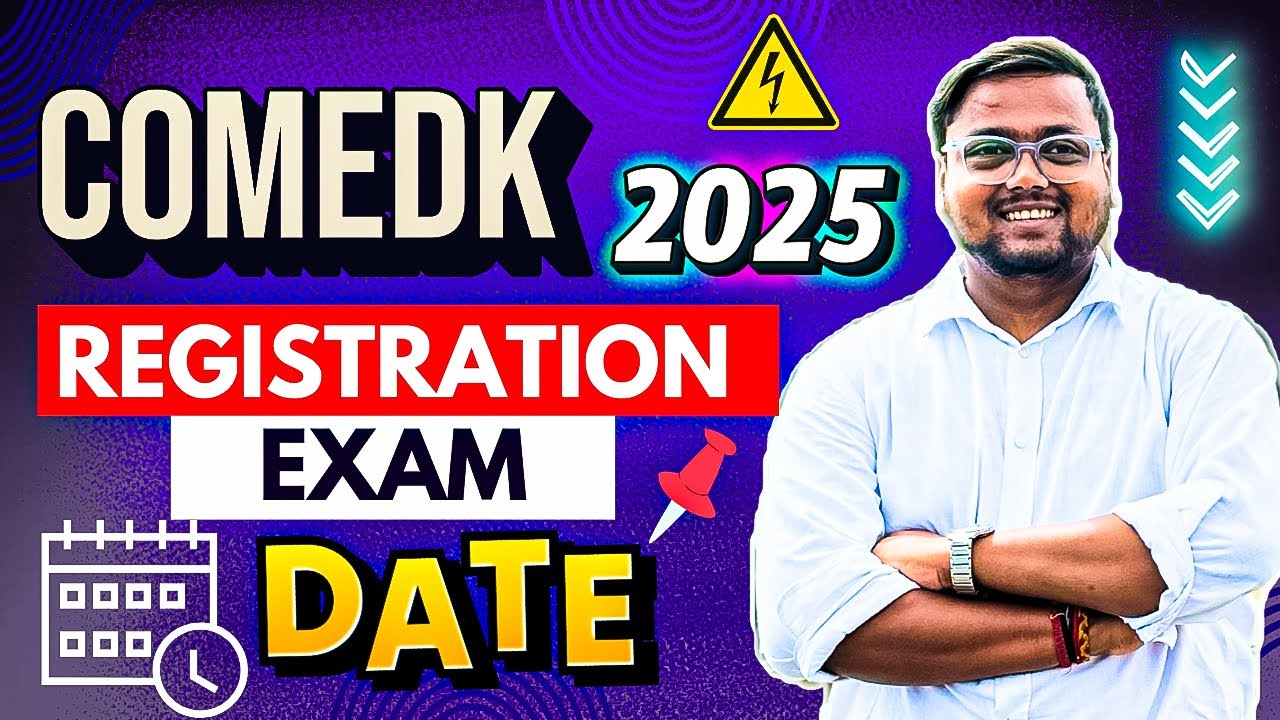 COMEDK Exam Date 2025 🔥 | COMEDK 2025 Application Form | COMEDK 2025 ...