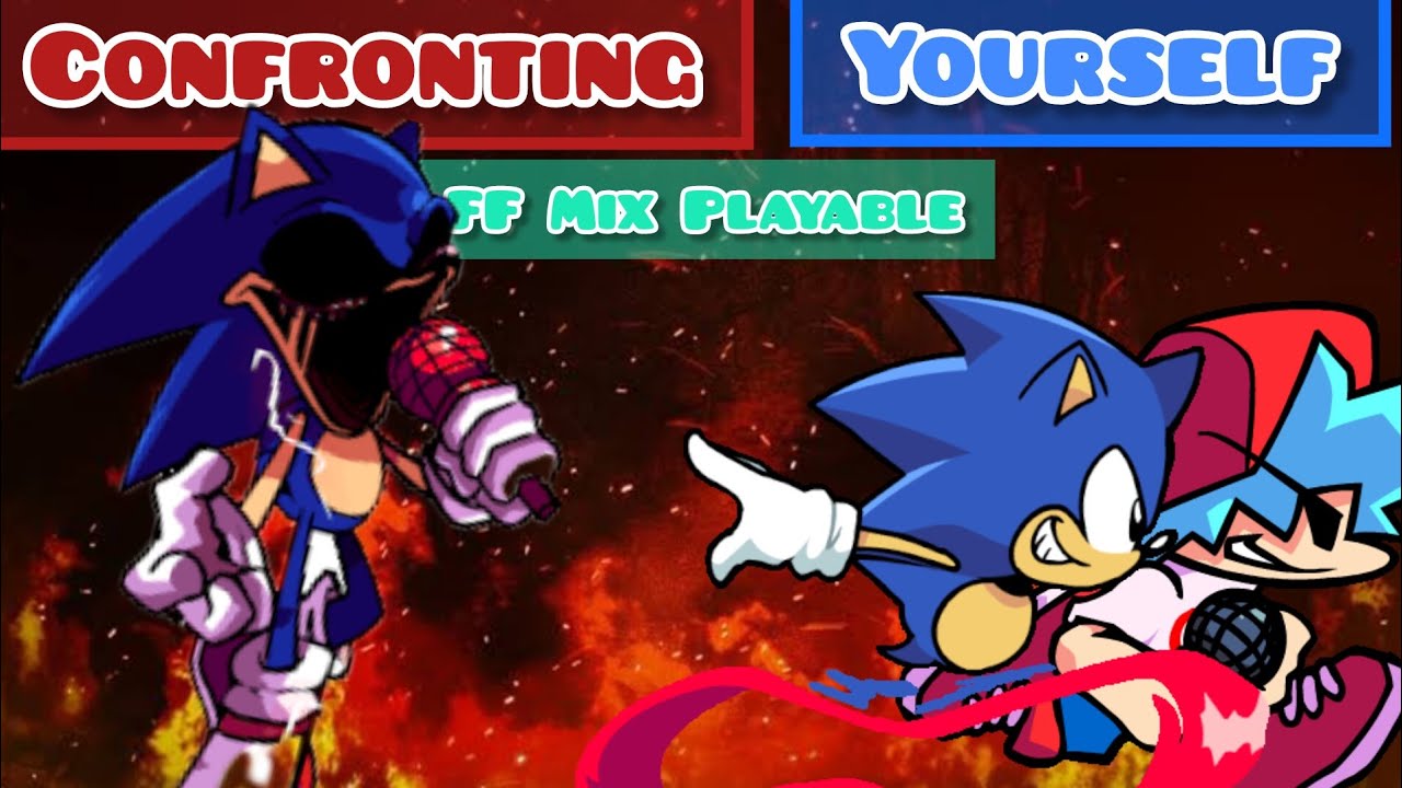 FNF VS CONFRONTING YOURSELF //////\\\\\\[FF MIX PLAYABLE] Good Ending ...