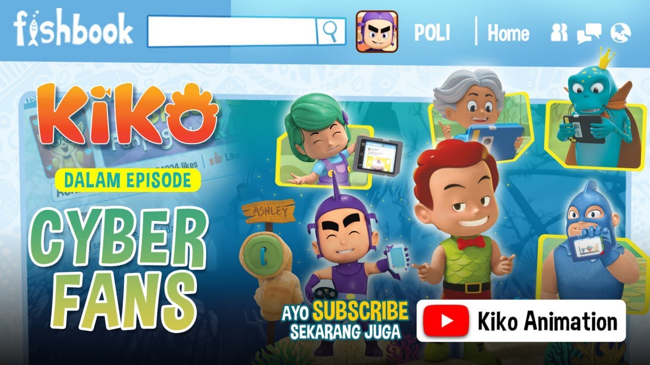 KIKO EPISODE SERU - CYBER FANS - YouTube