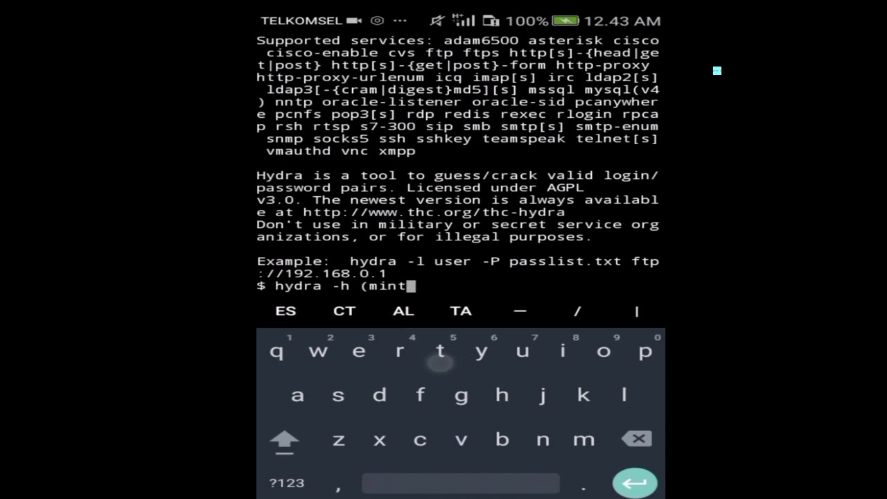 cara Install hydra di android tanpa root dengan termux - YouTube