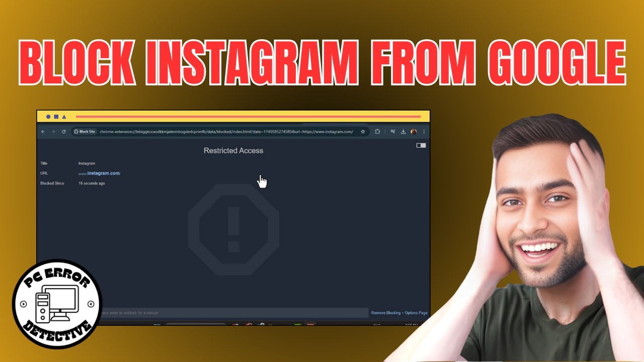 How to Block Instagram From Google - Simple Steps {2025} - YouTube