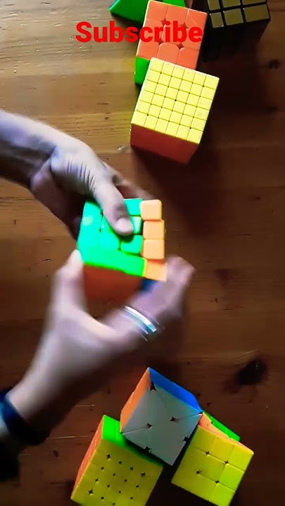 how to do 4 by 4 rubix cube pattern - YouTube