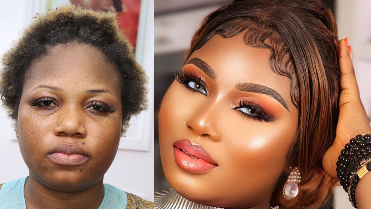 MUST WATCH ⬆️ FIRE 🔥 TRANSFORMATION ⬆️ HAIR AND MAKEUP TRANSFORMATION 😍 ...