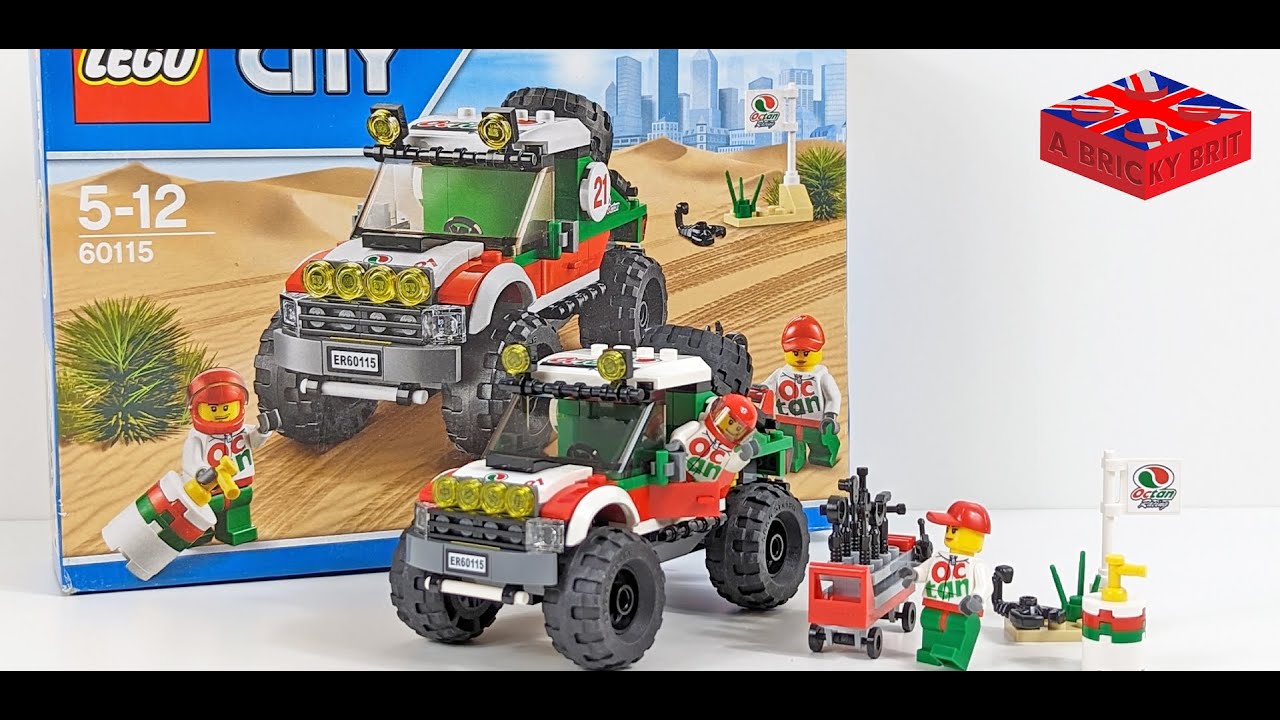 LEGO City 4 x 4 Off Roader Speed Build Set 60115 - YouTube