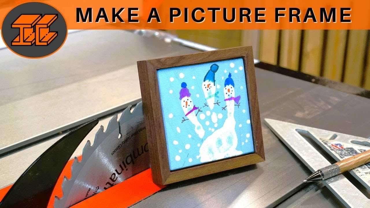 Woodworking Basics: Make a DIY Picture Frame - YouTube