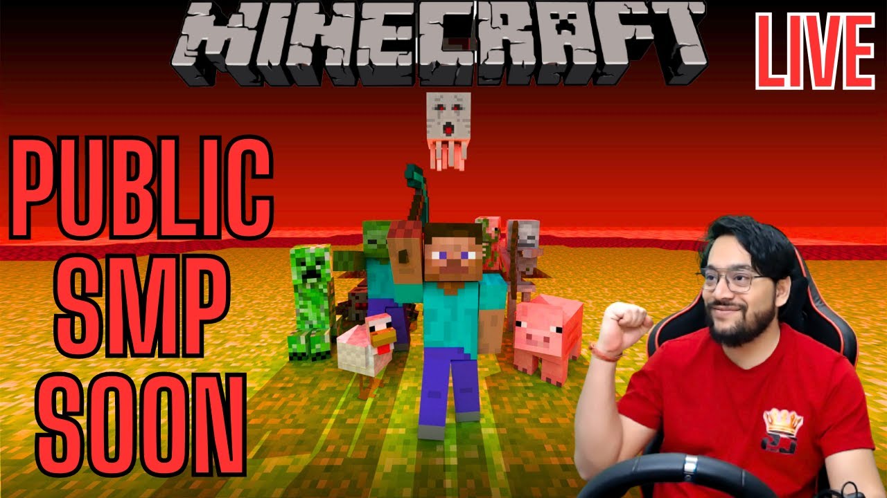 Minecraft SMP Live Stream | Minecraft Live Survival Gameplay Hindi # ...