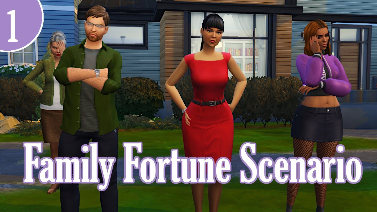 Sibling Rivalry 🤬 - The Sims 4 Family Fortune Scenario: Part 1 - YouTube