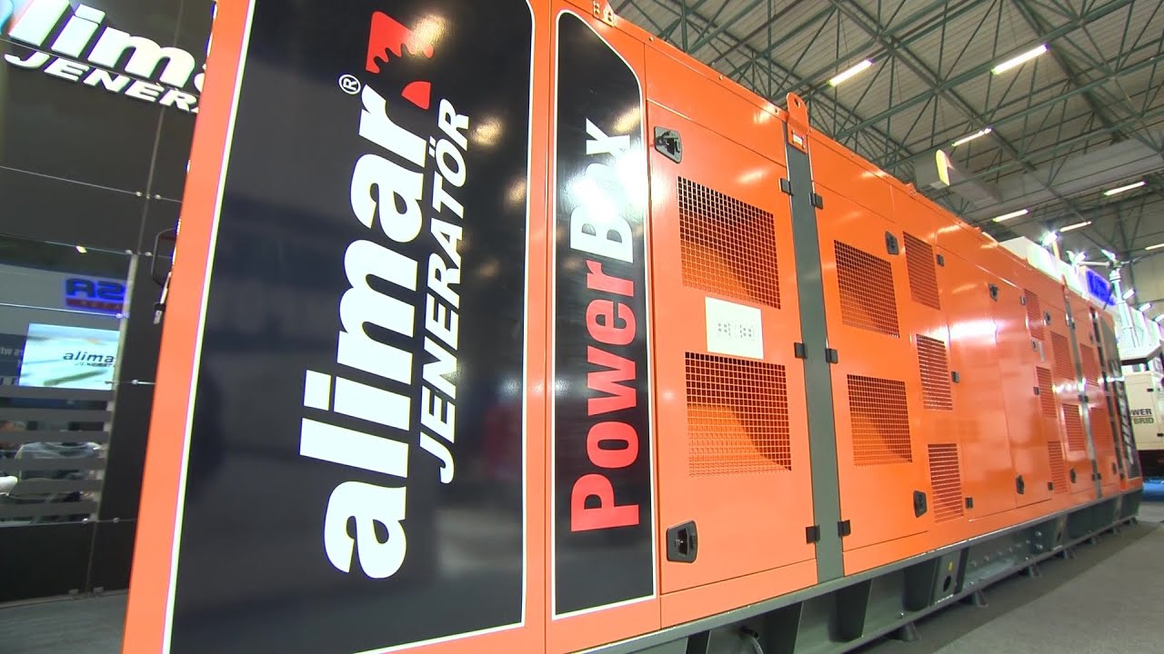 Alimar Jeneratör Win Eurasia Fuarı - YouTube