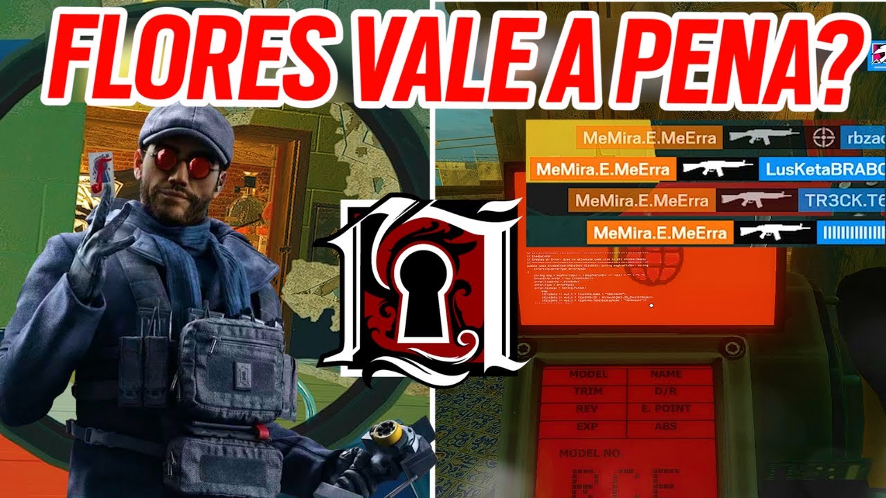 FLORES: PRIMEIRAS IMPRESSÕES! NOVO ATACANTE É BOM? || RAINBOW SIX SIEGE ...