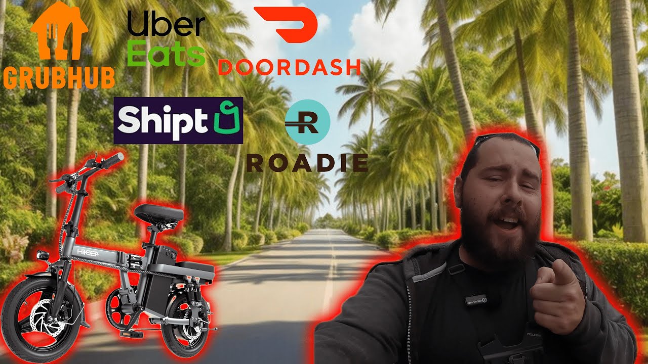 Rise And Shine For Bike Dashing! #doordash #deliverydriver #ebike - YouTube