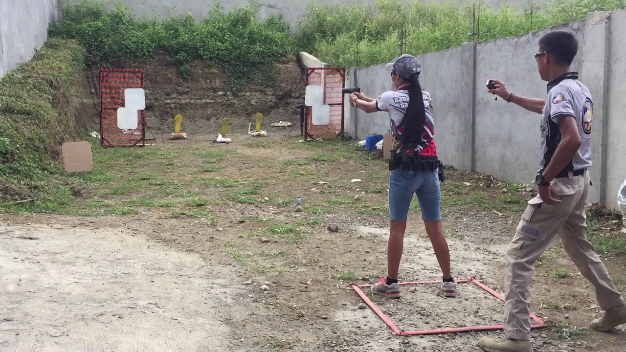Vlog12: HOW TO SHOOT TARGETS IN A SHORT COURSE OF FIRE | filipina ...
