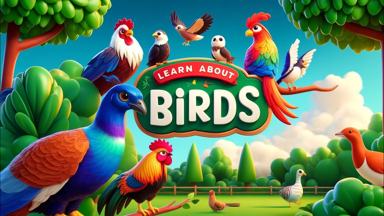 Meet the Birds: Sounds, Names & Fun Facts!" - YouTube