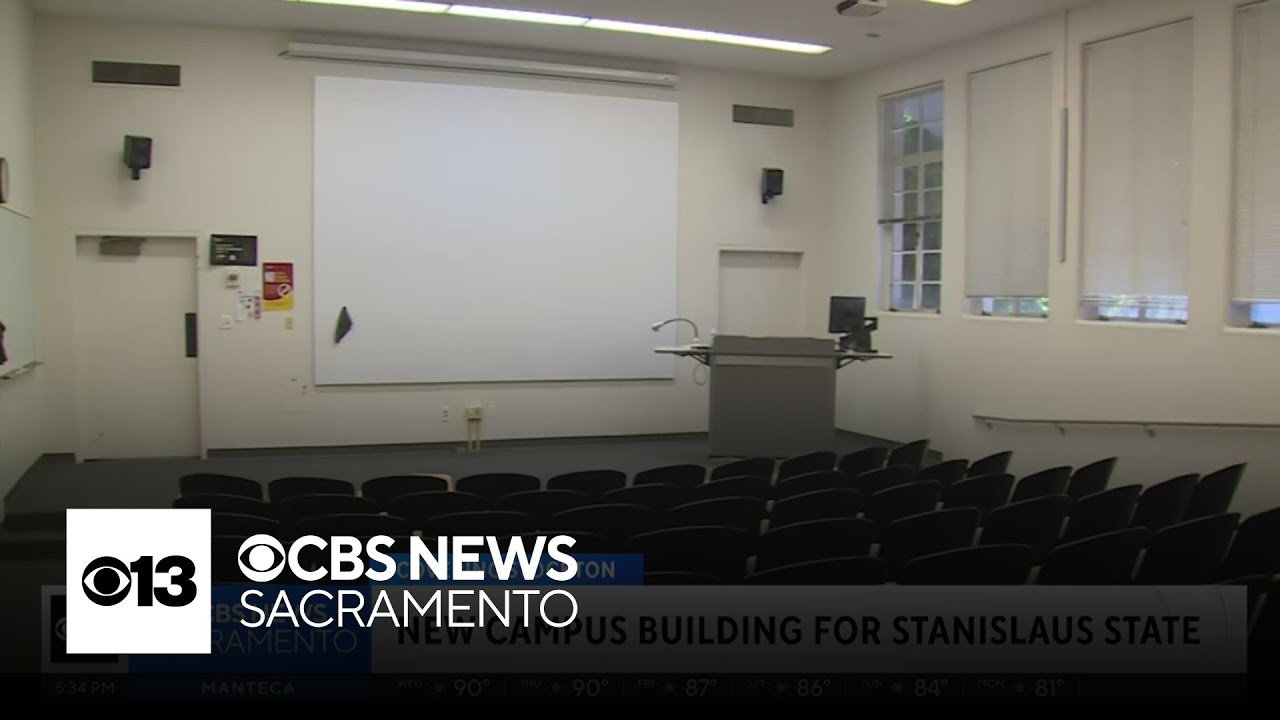 Stanislaus State adds new building to Stockton satellite campus - YouTube