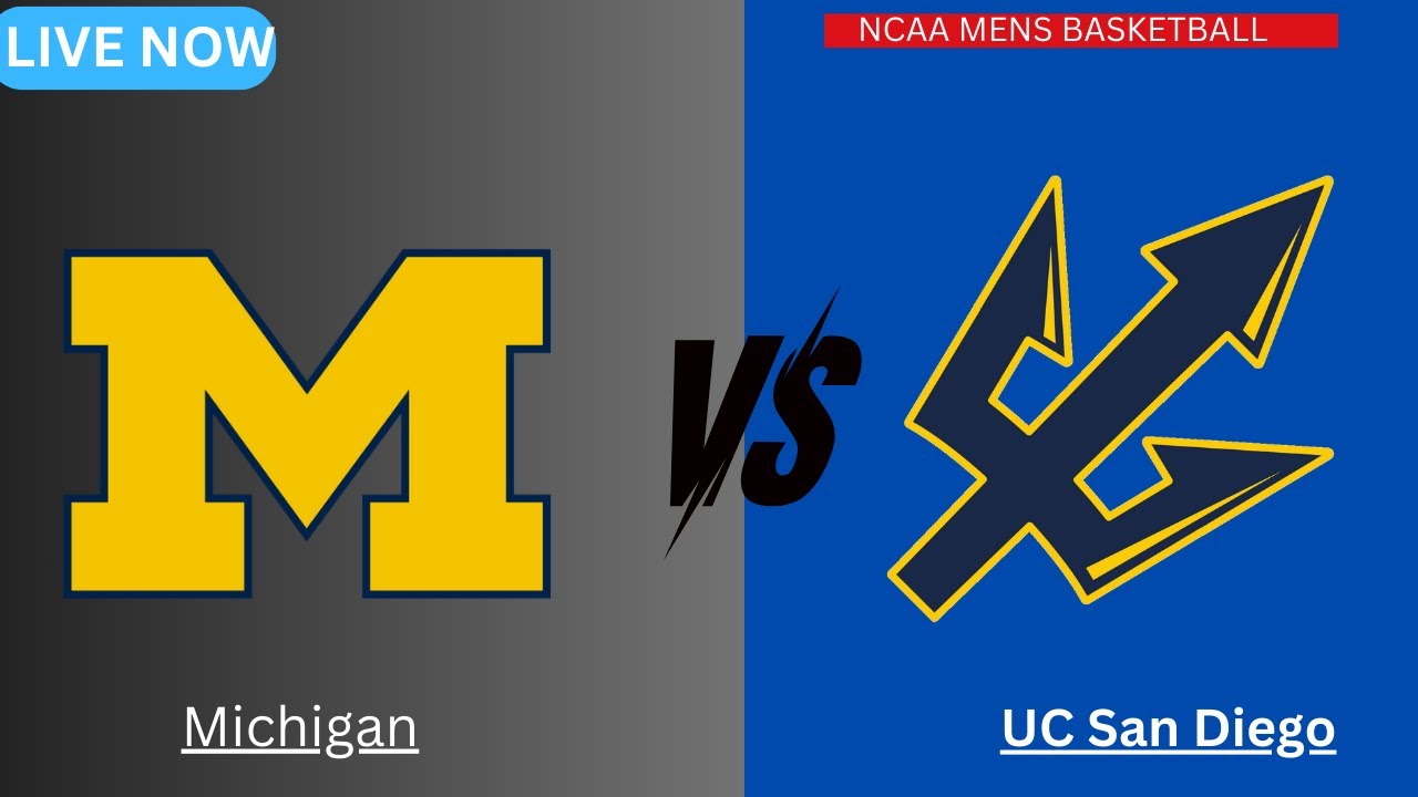 Michigan vs UC San Diego Live Now | NCAA Men's College Basketball Score ...