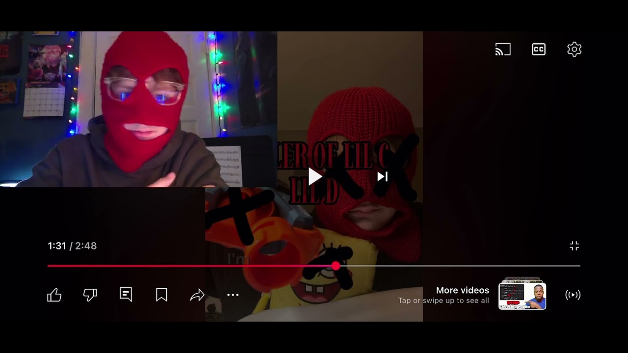 Famous rapper LIL C reacts to diss track made by rapper LIL D - lil c ...