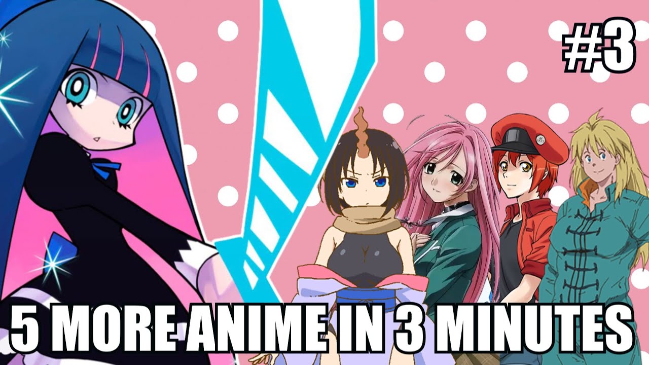 Reviewing 5 Anime In 3 Minutes(#3) - YouTube
