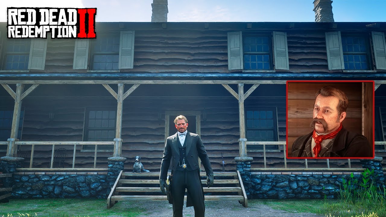 Entrando na Casa de Geddes | Pronghorn Ranch | Red Dead Redemption 2 ...
