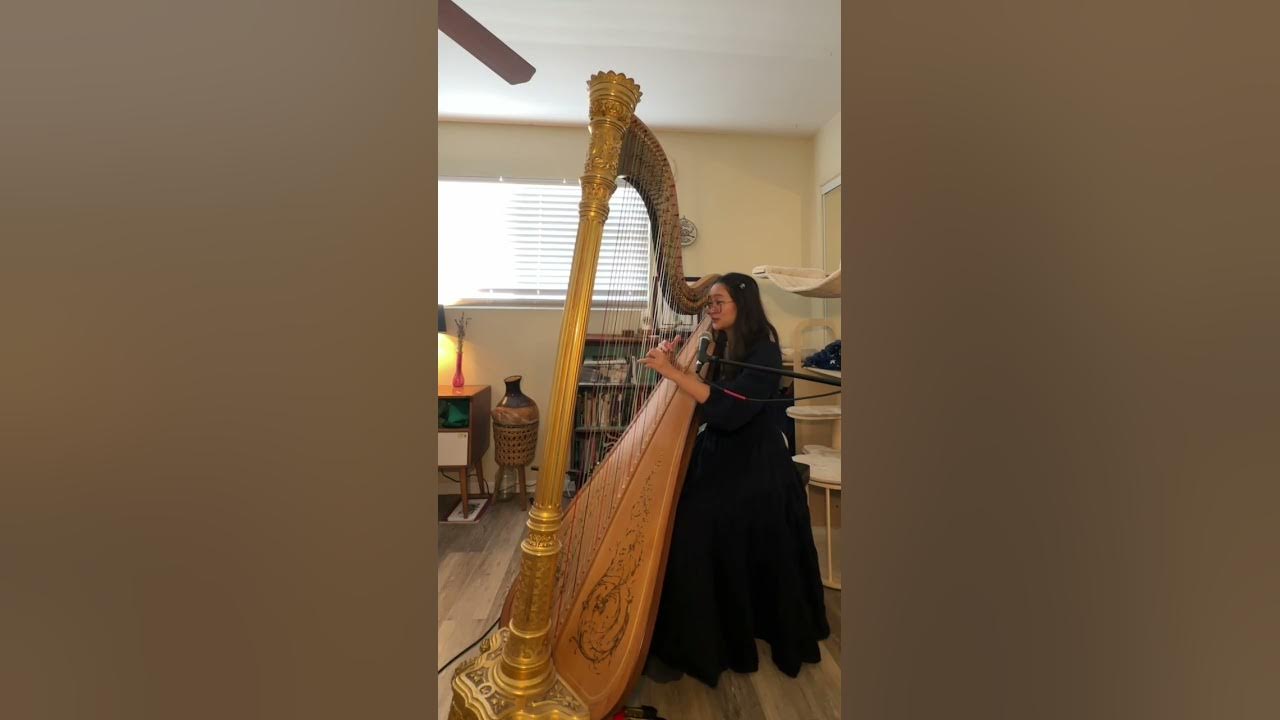 Over the Garden Wall Theme - Harp and Voice Cover - YouTube