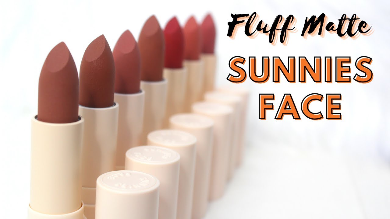 BIYW Review Chapter: #270 SUNNIES FACE FLUFFMATTE SWATCH & REVIEW - YouTube
