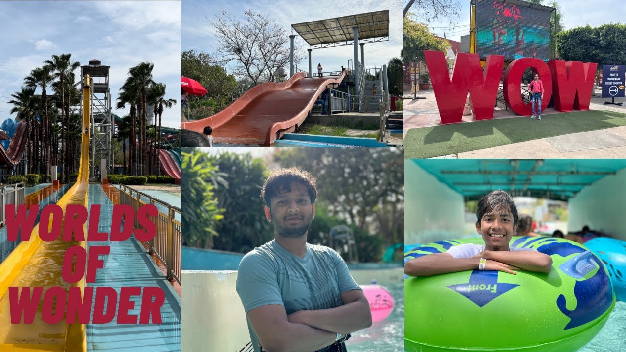 Worlds of Wonder Water Park Noida || Wow water park 2024 || #vlog - YouTube
