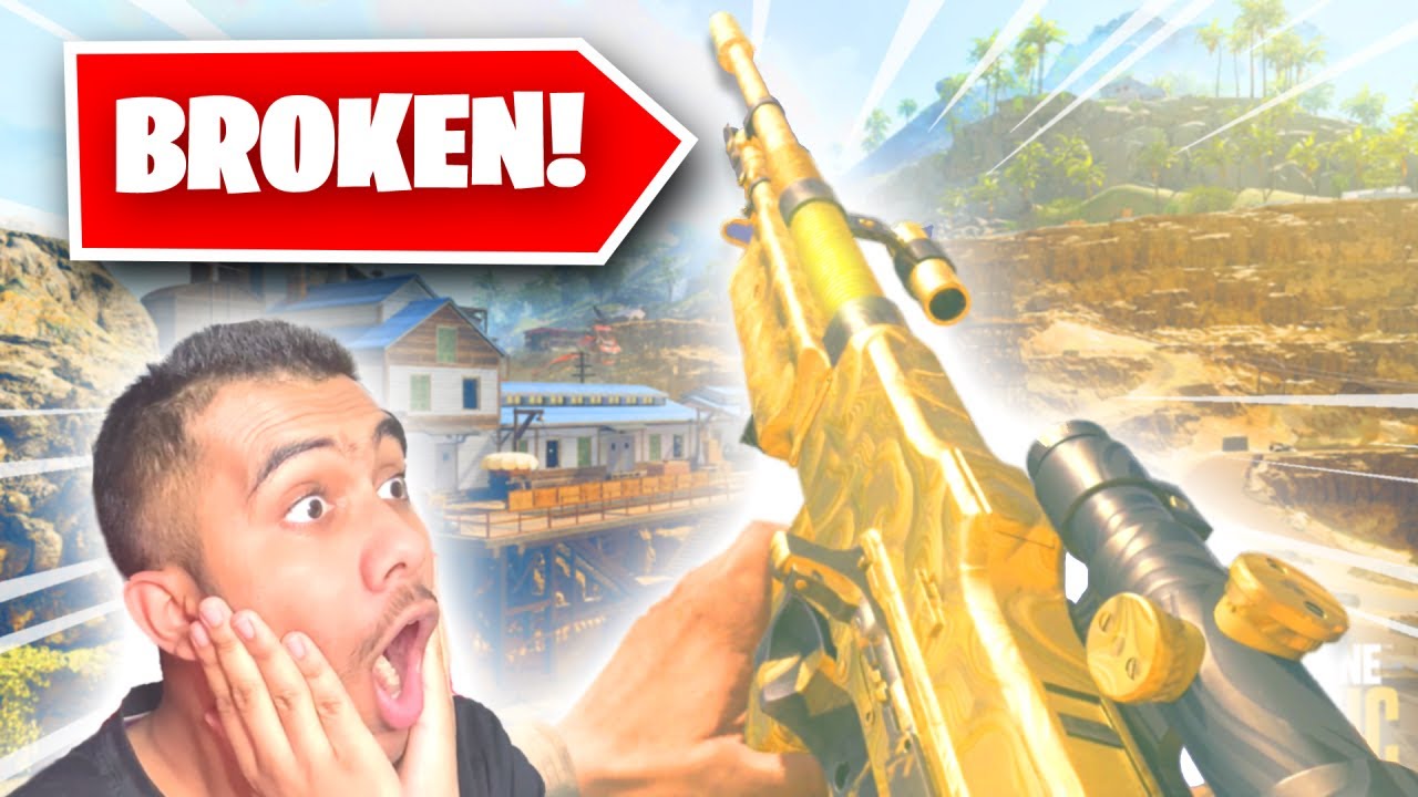 BROKEN BAR BEST CLASS SETUP IN WARZONE PACIFIC! (META AR IN WARZONE ...