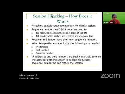 020622 Session Hijacking Exploitation and Countermeasures - YouTube