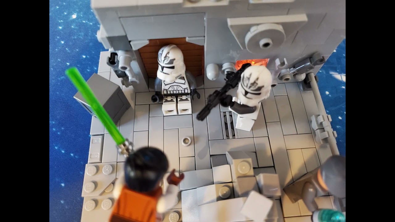 Lego Star Wars order 66 moc on unknown planet... - YouTube