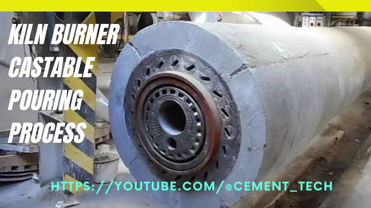 Kiln burner castable pouring process| Castable Pouringprocess,casting ...