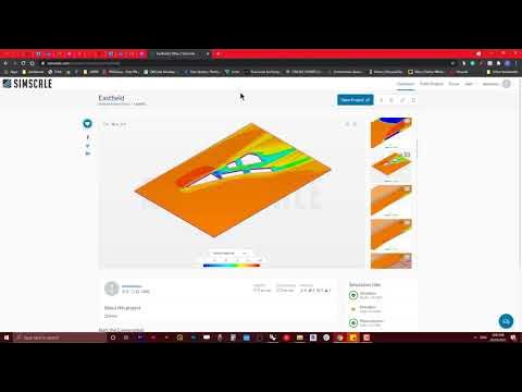 Simscale Wind Simulation (How to use) - YouTube