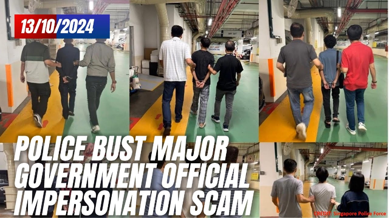 Police Bust Major Government Official Impersonation Scam - YouTube